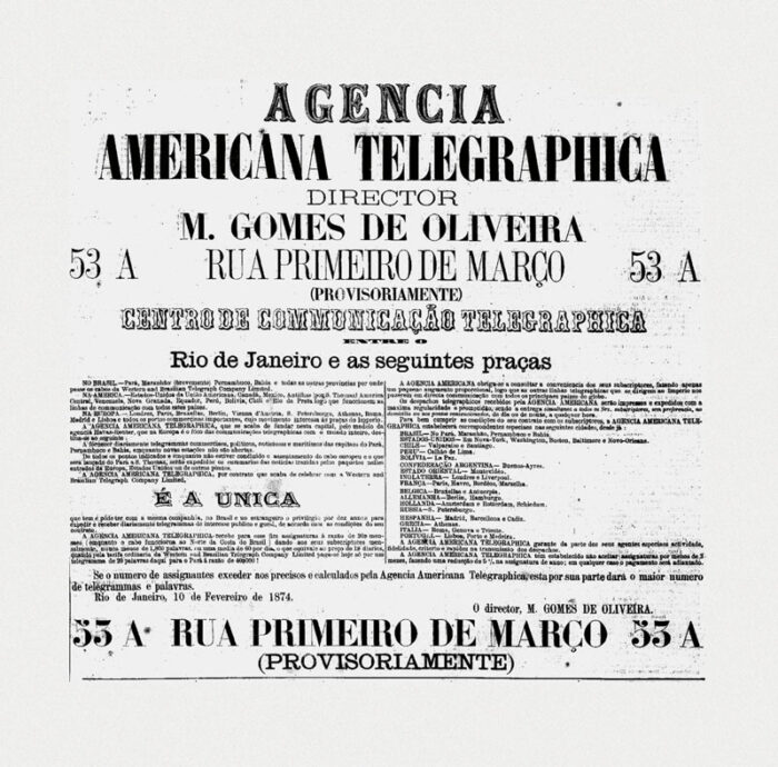 The first transatlantic telegraph cable in Brazil : Revista Pesquisa Fapesp